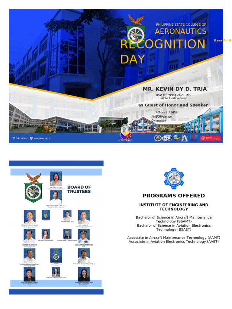 Recognition Day 2024 Programme | PDF