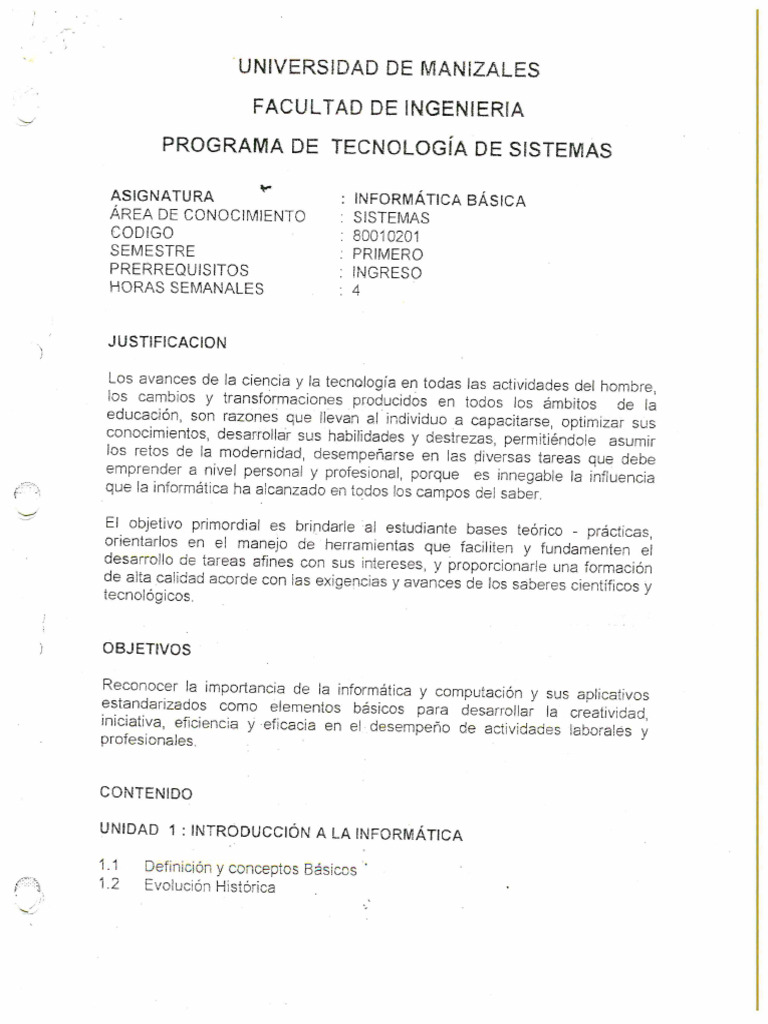 Informatica Basica | PDF