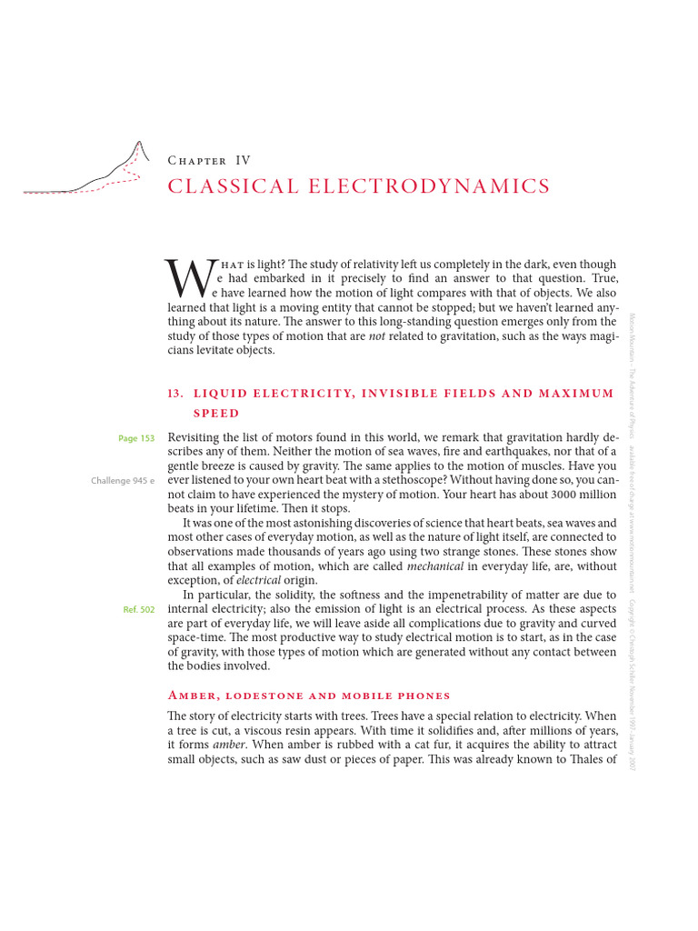 Classical Electrodynamics | PDF