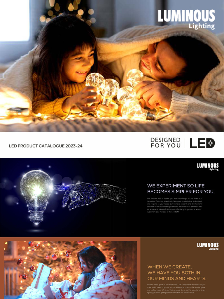 Luminous LED Lighting Brochure | PDF