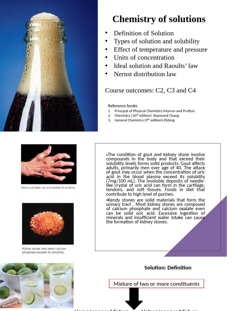 Properties of Solution | PDF