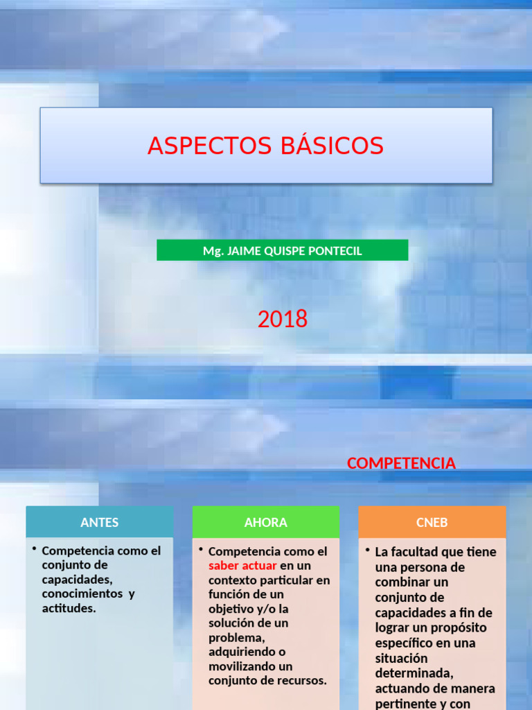Aspectos Generales | PDF