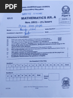 Kcse 2024 Math PP1 QS - Code 01 | PDF | Acceleration | Circle