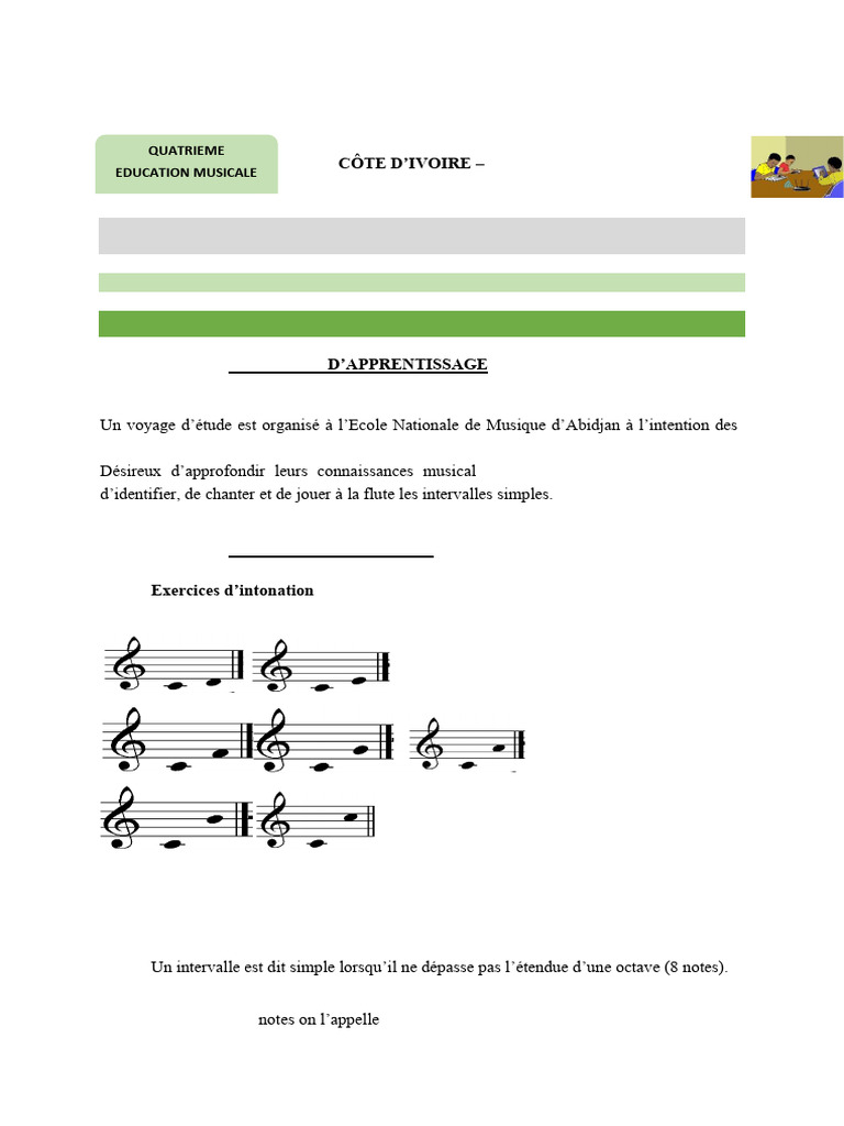 4e-EM_L11 - LES INTERVALLES SIMPLES | PDF