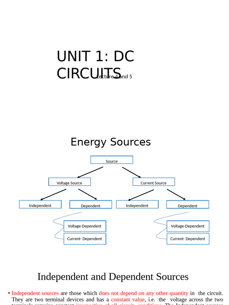 Lecture44 - Updated Node and Mesh Analysis | PDF