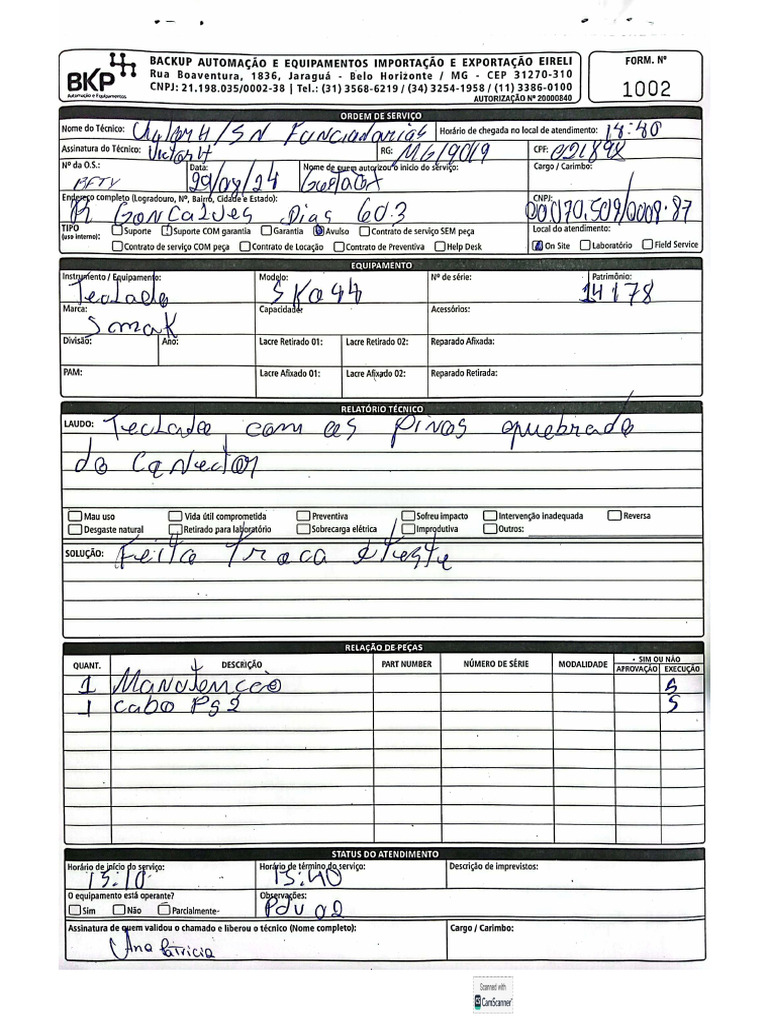 BFTY - Supernosso Funcionarios | PDF