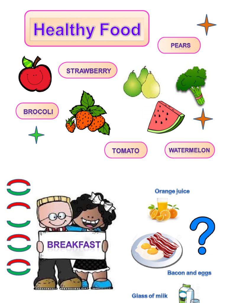 Healthy Food Icebreakers 114263 | PDF