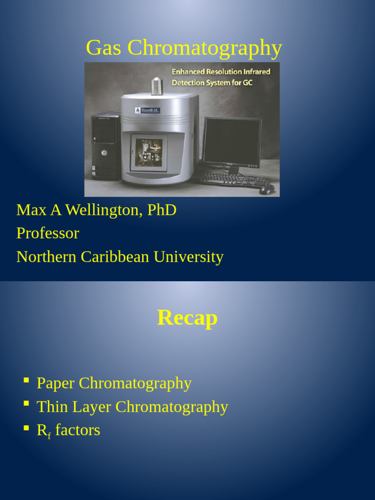 Analytical Biochemistry #7 Gas Chromatography | PDF