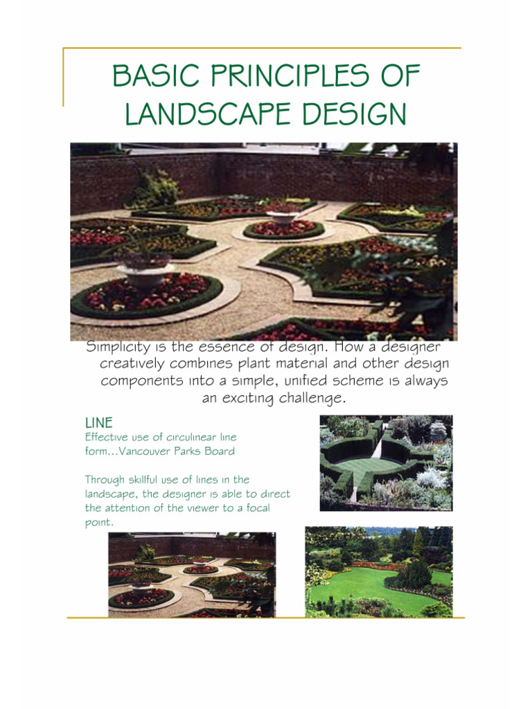 Landscaping Notes Pdf