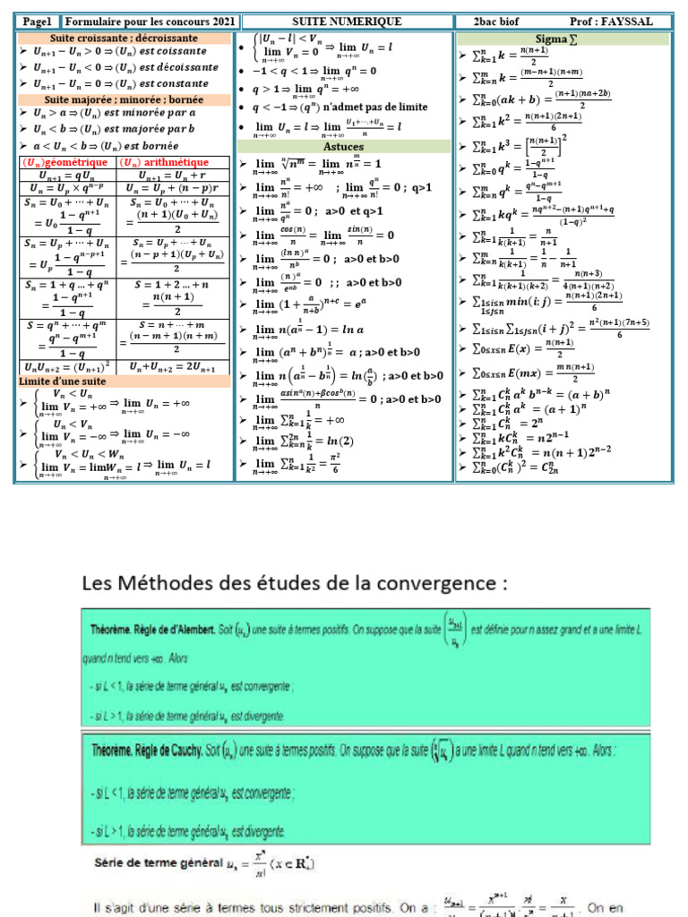 Astuces Generales (Concours) Recto | PDF