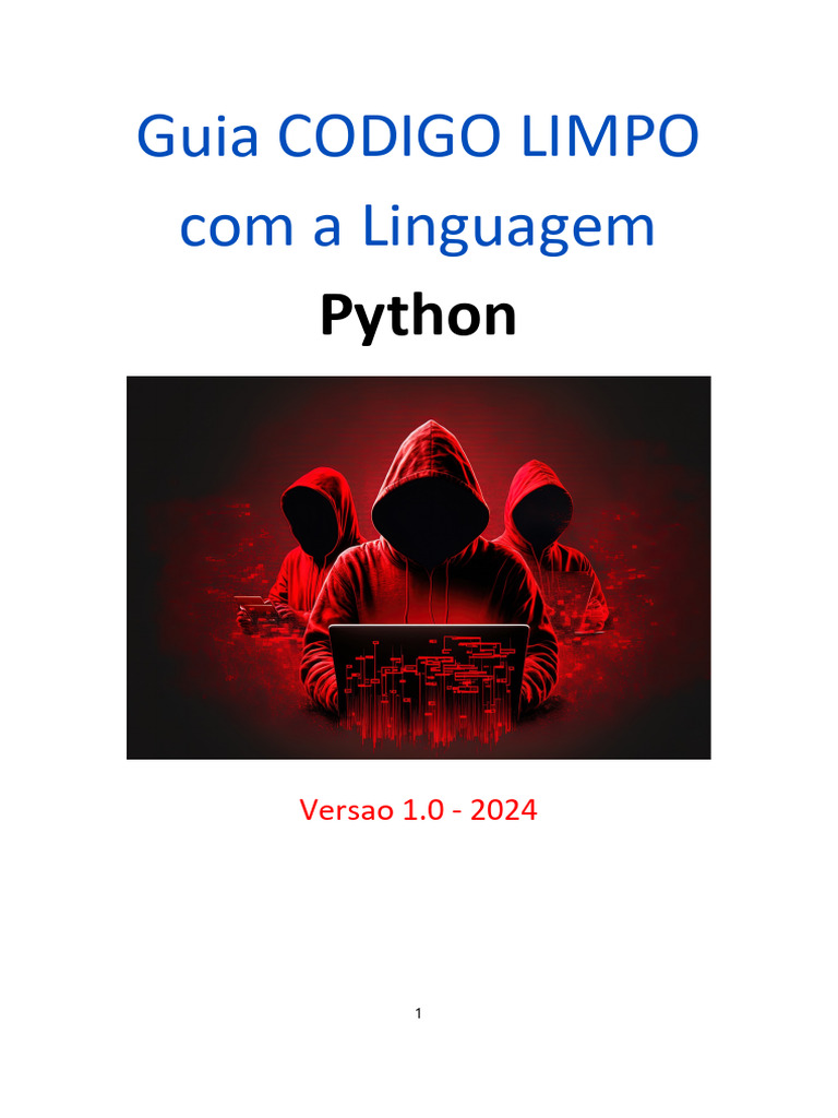 Guia CODIGO LIMPO com a Linguagem Python | PDF