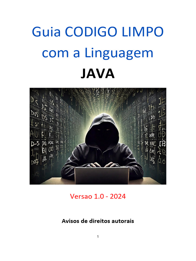 Guia CODIGO LIMPO Com A Linguagem JAVA | PDF