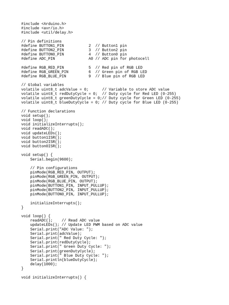 Arduino Rgb 7 Segment Setup Pdf