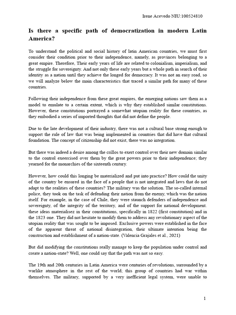 Midterm Essay | PDF