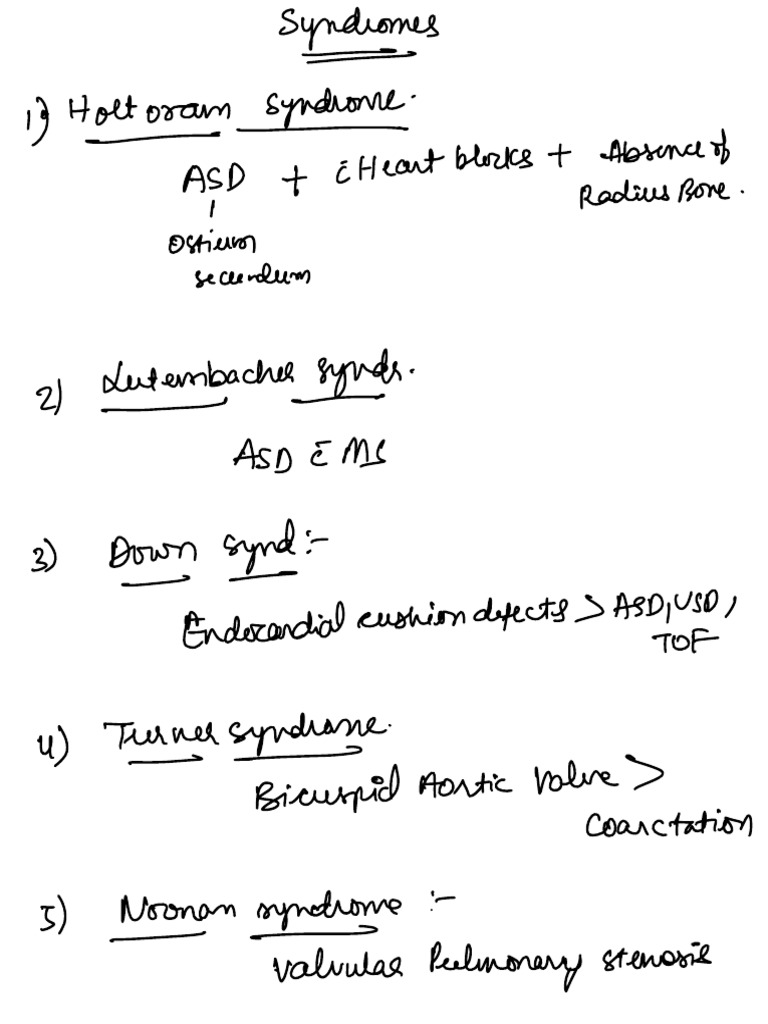 Cardiology Quick Revision | PDF