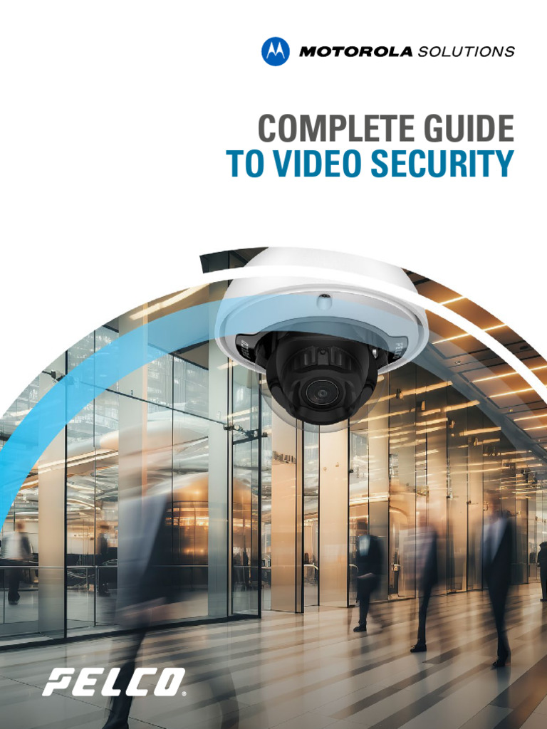Pelco Complete Guide To Video Security | PDF | Closed Circuit ...