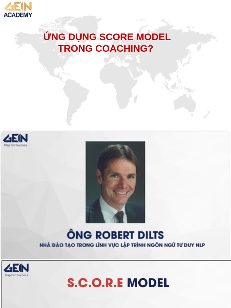 Ứng Dụng Score Model Trong Coaching | PDF
