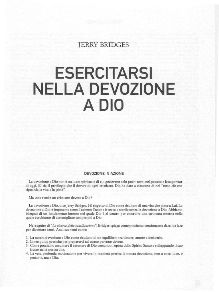 La Devozione A Dio | PDF