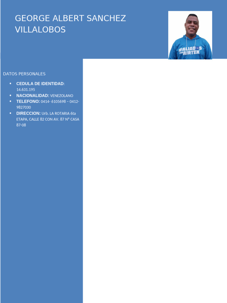 Curriculum George 2 | PDF