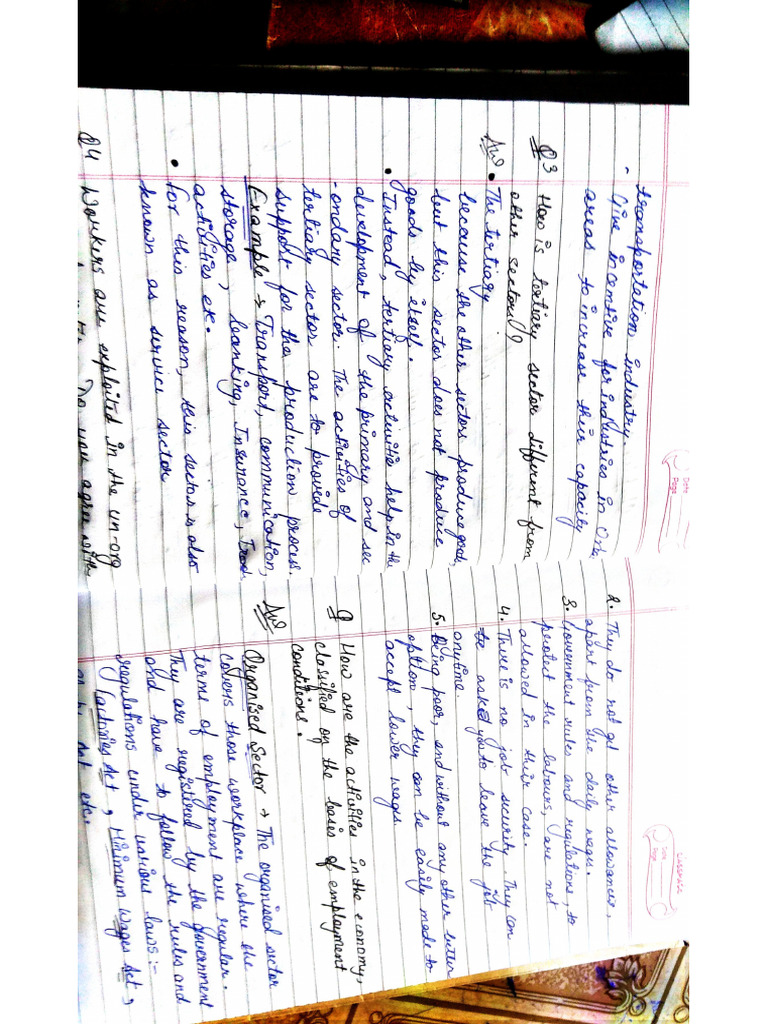 Class Notes | PDF