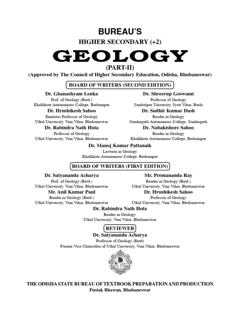 Geology Textbook for +2 Students | PDF | Igneous Rock | Granite