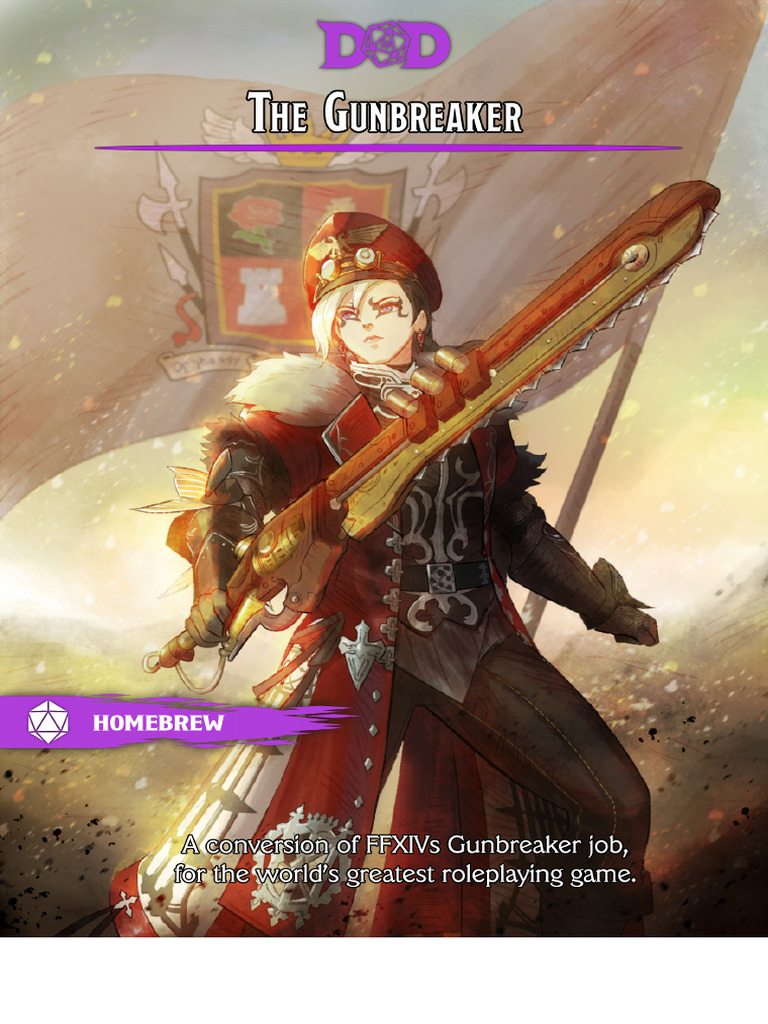 Gunbreaker FFXIV | PDF