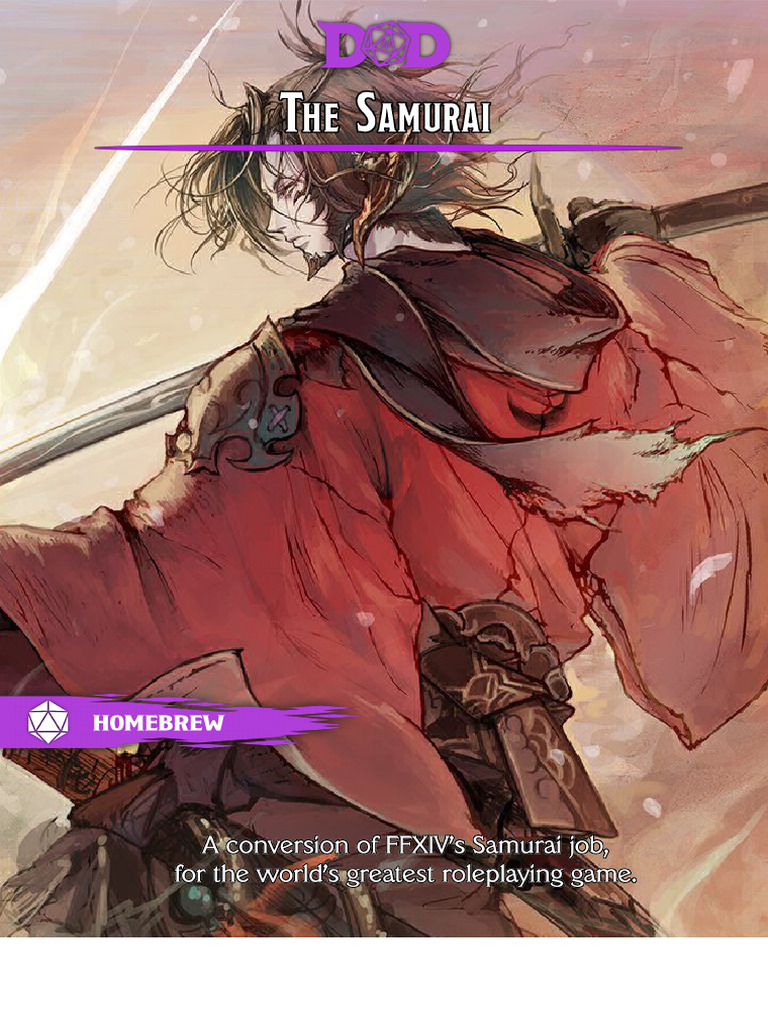Samurai FFXIV | PDF