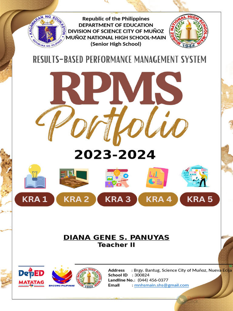 RPMS 2023 2024 | PDF