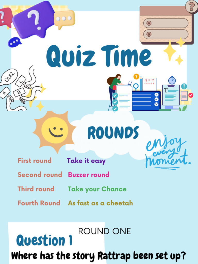 Yellow and Orange Playful Game Quiz Time Presentation | PDF