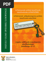 CAPS Life Skills Isizulu - GR R-3 FS | PDF | Curriculum | Learning