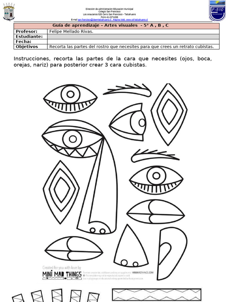 Cubismo 2 Recortes | PDF