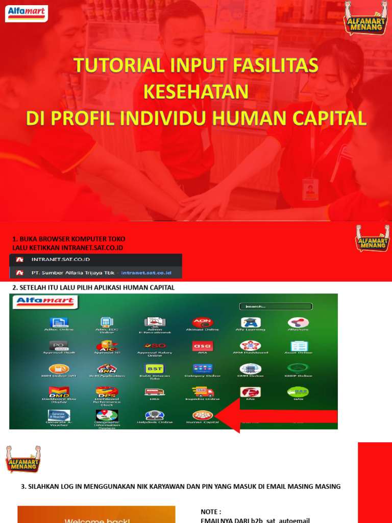 Tutorial Input Faskes Di Profil Individu Human Capital | PDF