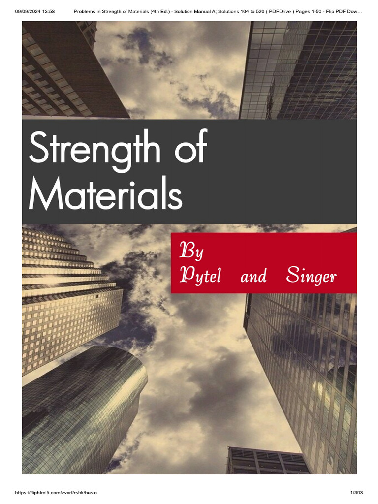 Problems in Strength of Materials | PDF