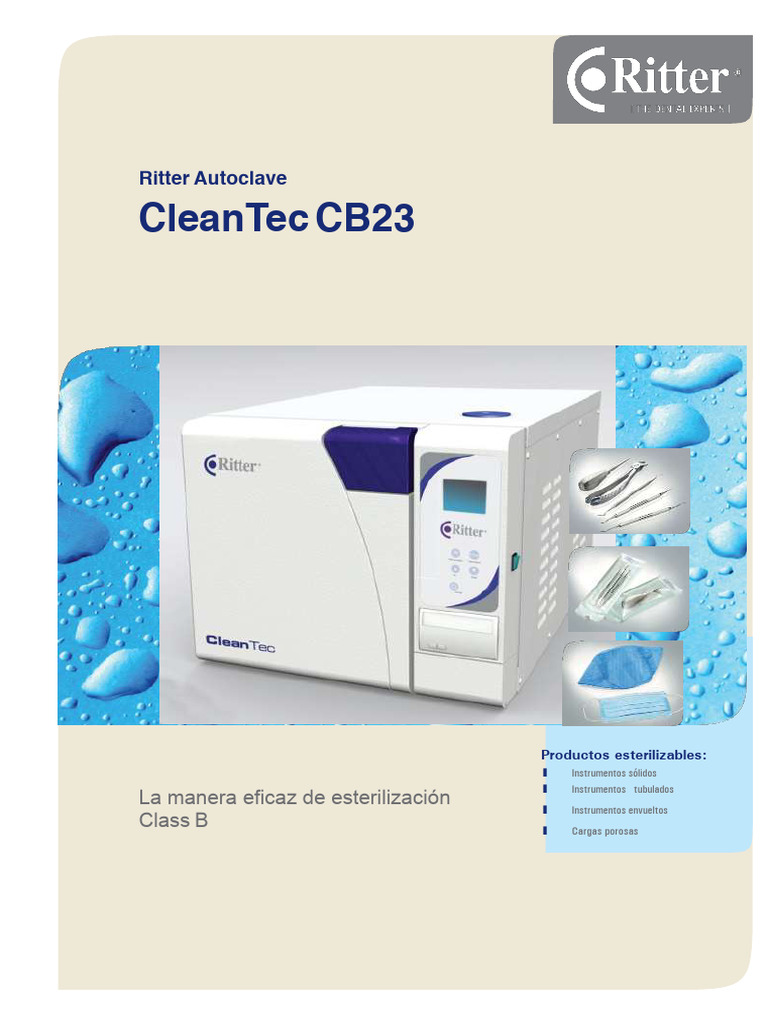 Catalogo Autoclave Ritter Cb23 | PDF