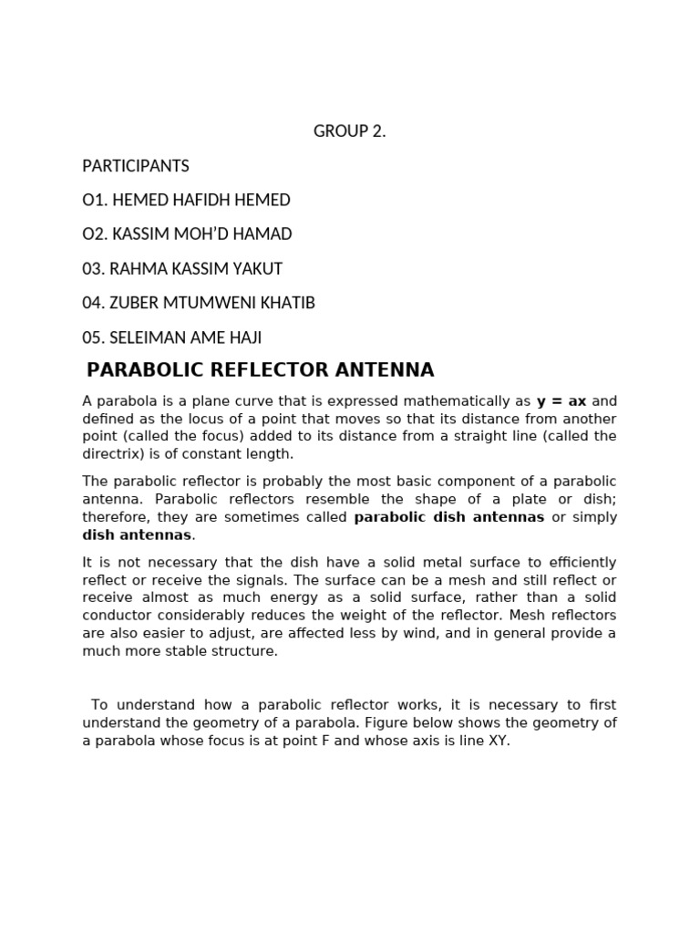 Antenna GROUP2 | PDF