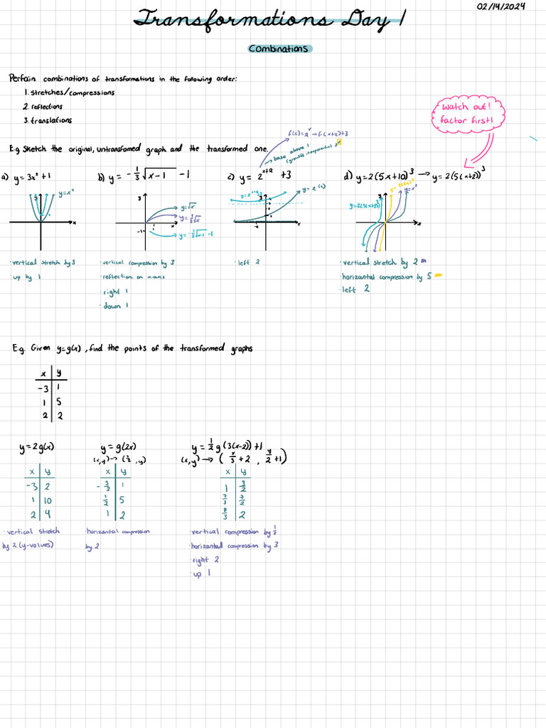 Transformations | PDF