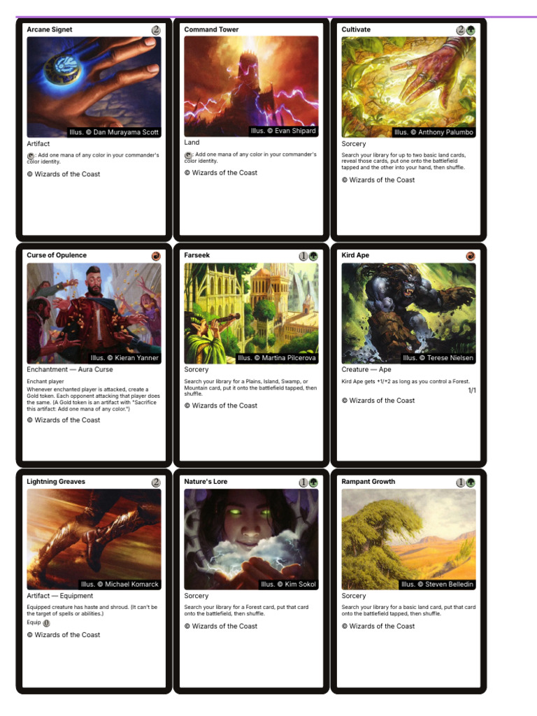 Moxfield - MTG Deck Builder1234 | PDF