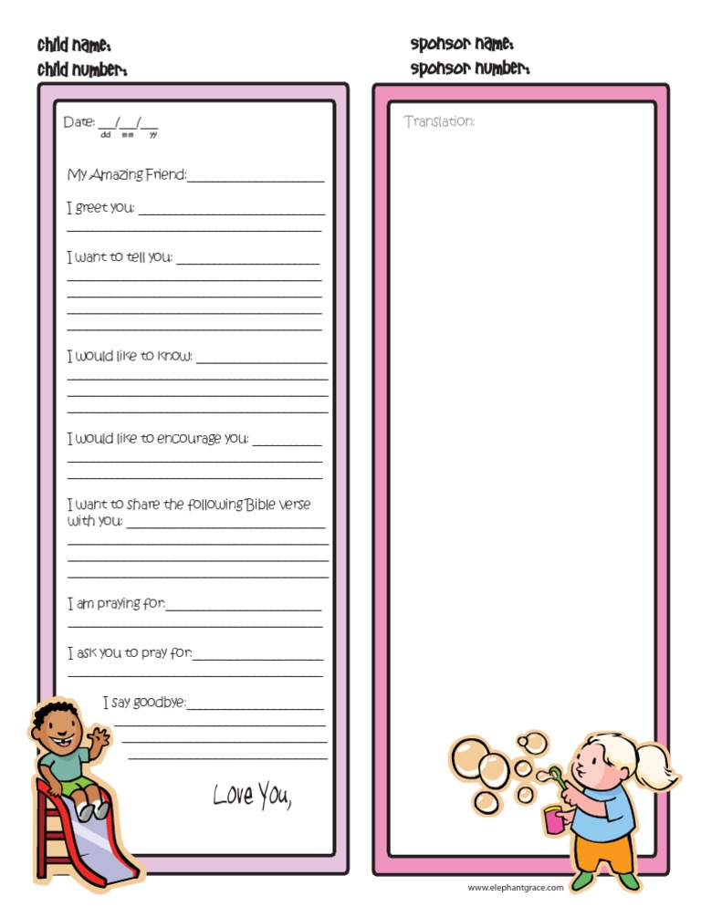 Basic Letter Template | PDF