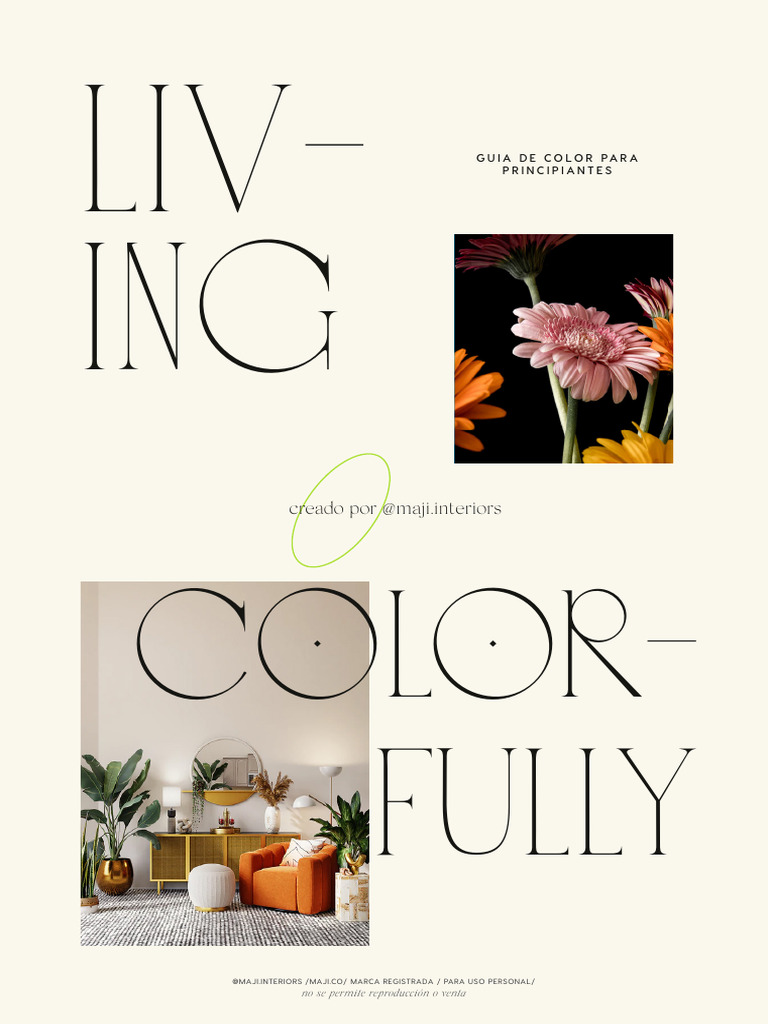 Living Colorfully - By. Maji | PDF