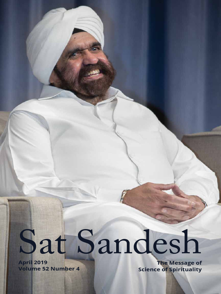 Sat Sandesh: April 2019 Volume 52 Number 4 | PDF