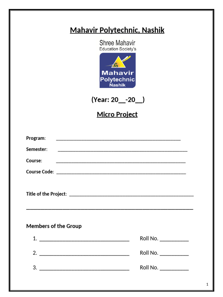 IT-MICRO PROJECT ALL FORMATS | PDF