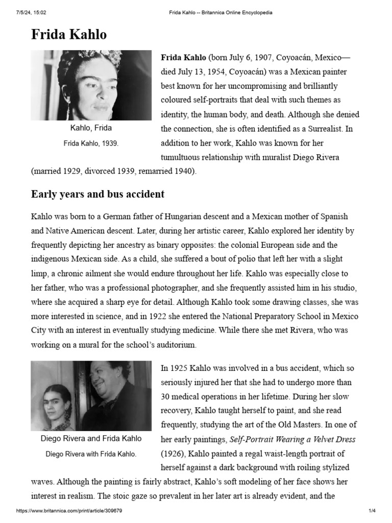 Frida Kahlo | PDF