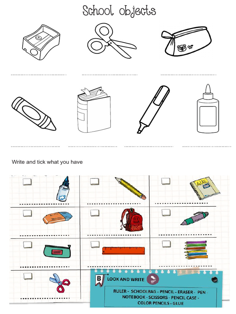 2do Grado School Supplies | PDF