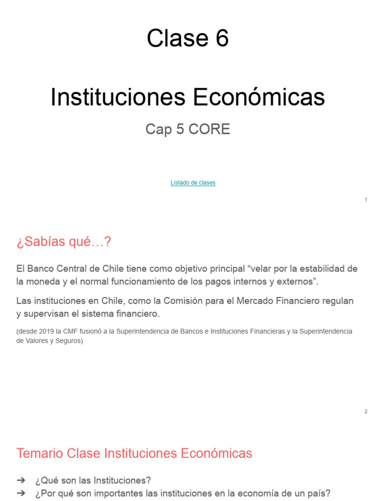 Intro Econ Slides P2024 - Clase 06 | PDF