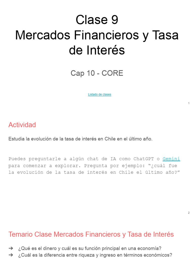 Intro Econ Slides P2024 - Clase 09 | PDF
