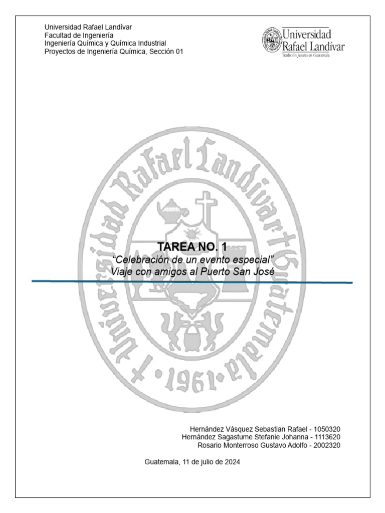 TAREA NO. 1 - Hernandez Seb, Hernandez Stef & Rosario | PDF