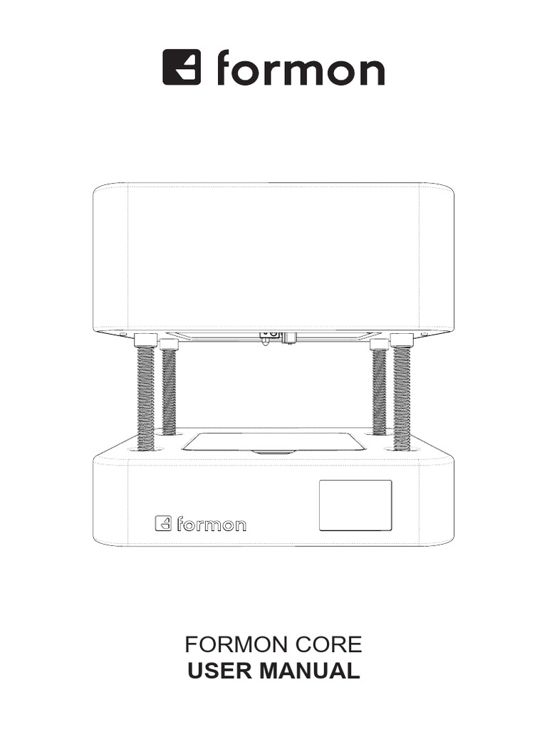 Formon Core User Manual Digital | PDF
