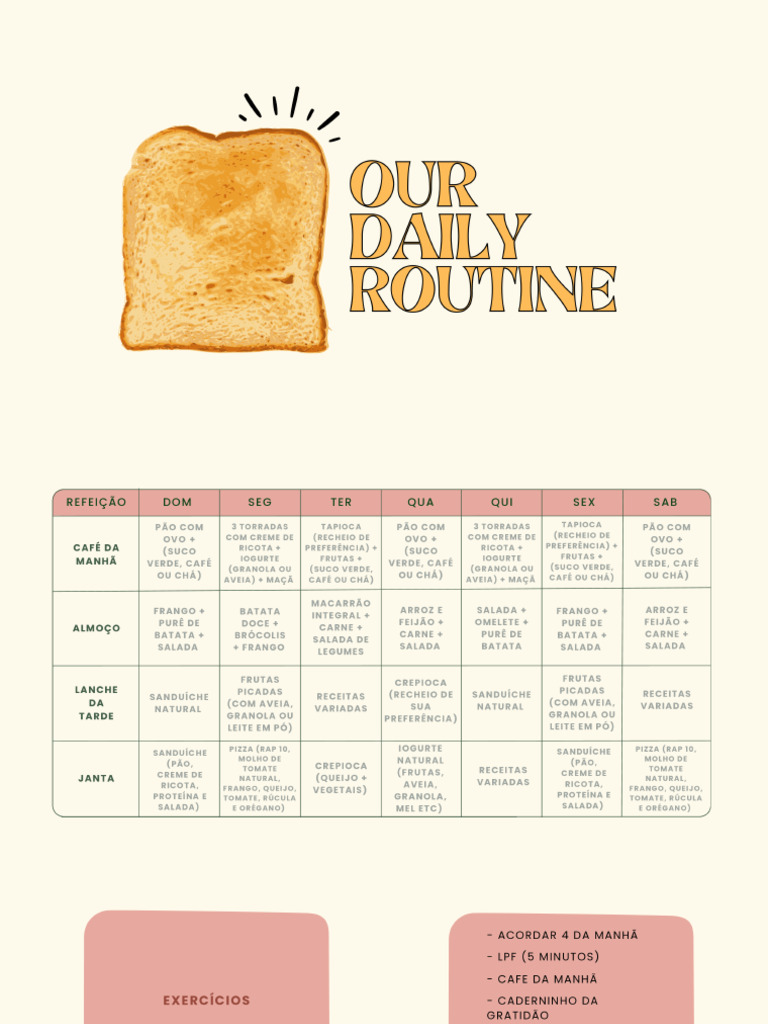 Rotina Manu Cit PDF | PDF