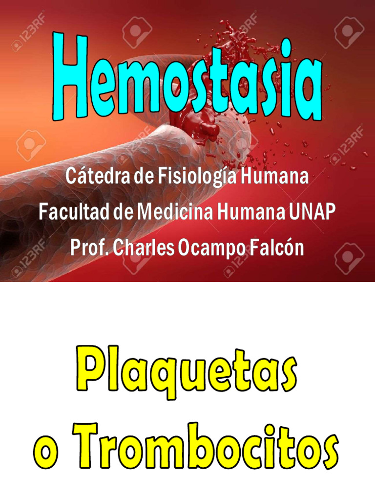 Hemostasia - Plaquetas | PDF