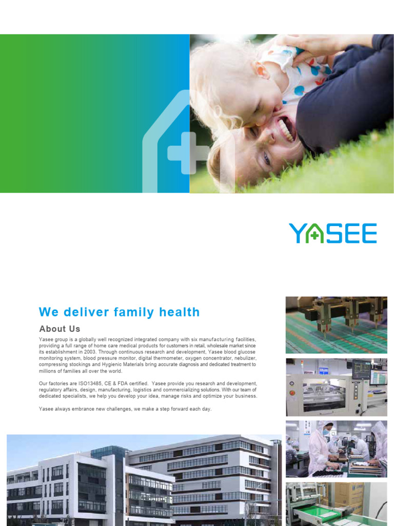 Yasee Product Brochure 2023 | PDF